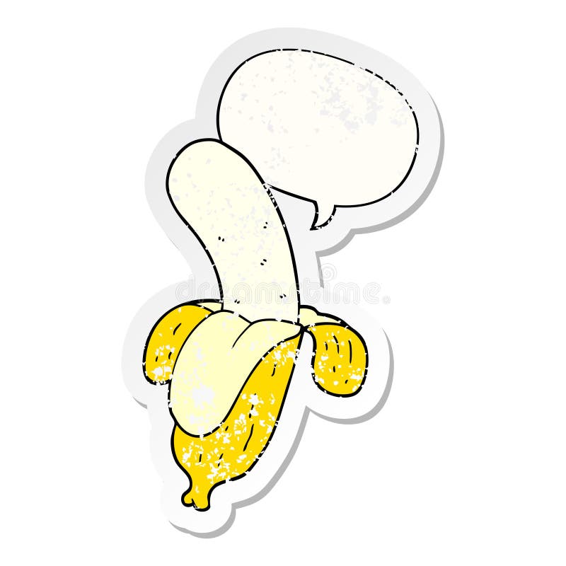 Cartoon Banana Talking Stock Illustrations – 292 Cartoon Banana Talking ...