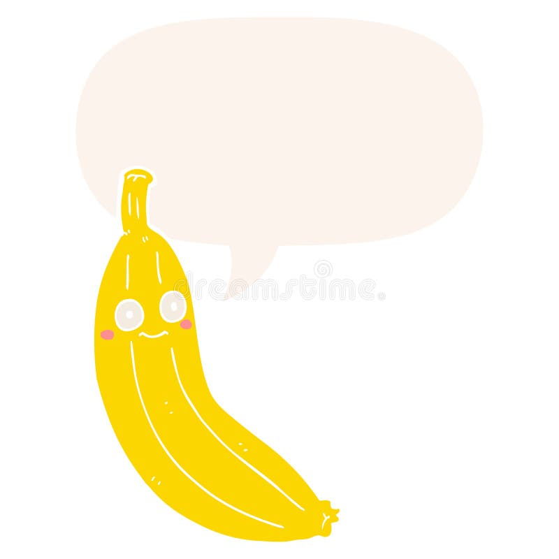 Cartoon Banana Talking Stock Illustrations – 292 Cartoon Banana Talking ...