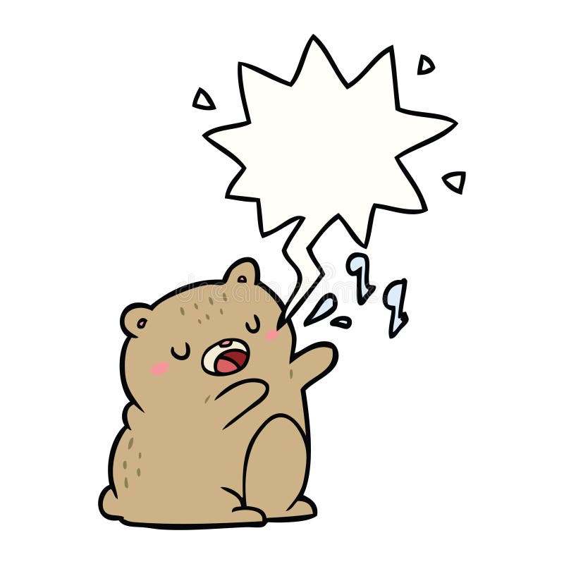 Singing Bear Cartoon Stock Illustrations – 251 Singing Bear Cartoon ...