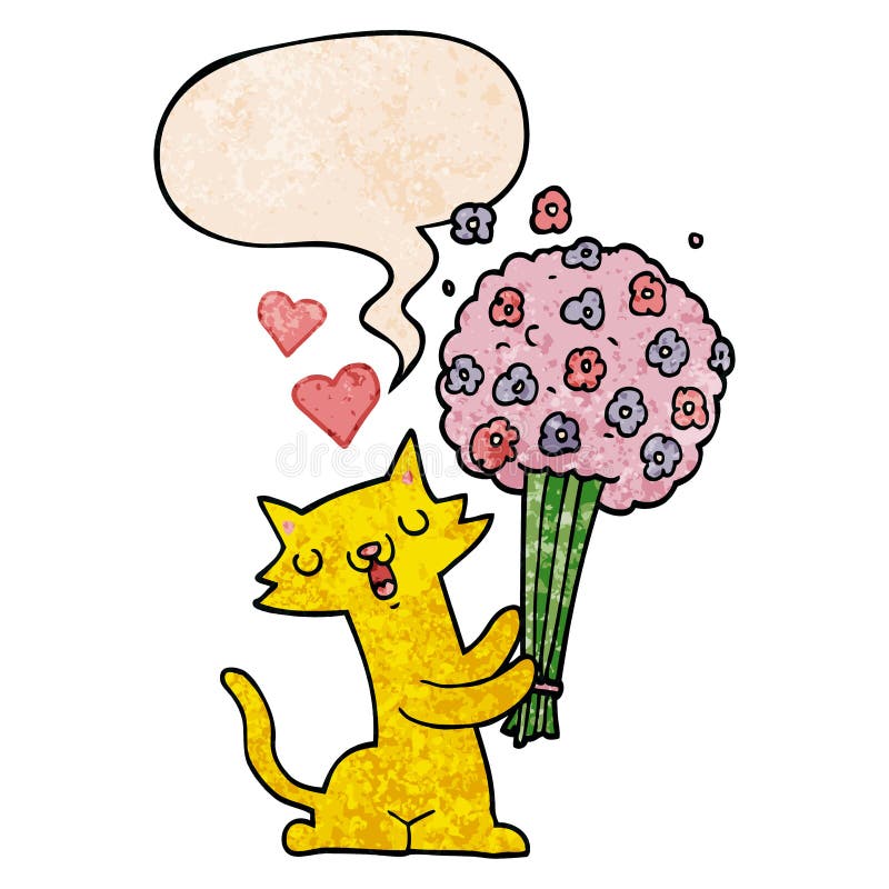 Retro Cartoon Talking Flowers Stock Illustrations – 54 Retro Cartoon ...