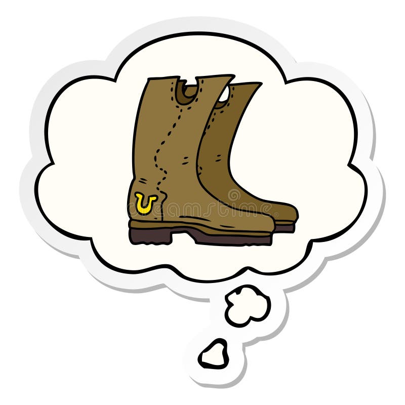 Cartoon Cowboy Boots Stock Illustrations – 4,208 Cartoon Cowboy Boots ...