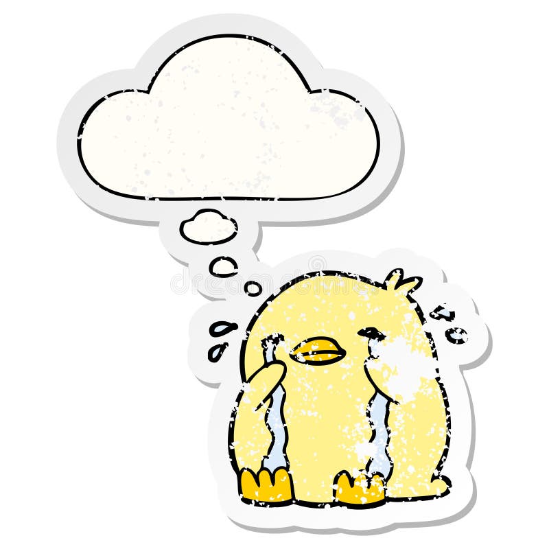 Crying Bird Cartoon Stock Illustrations – 361 Crying Bird Cartoon Stock ...