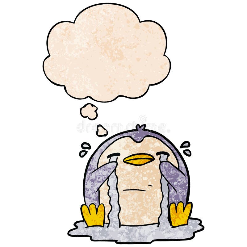 Crying Penguin Cartoon