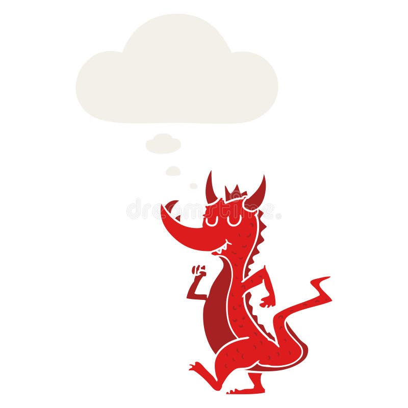 Dragon Thinking Stock Illustrations – 139 Dragon Thinking Stock ...