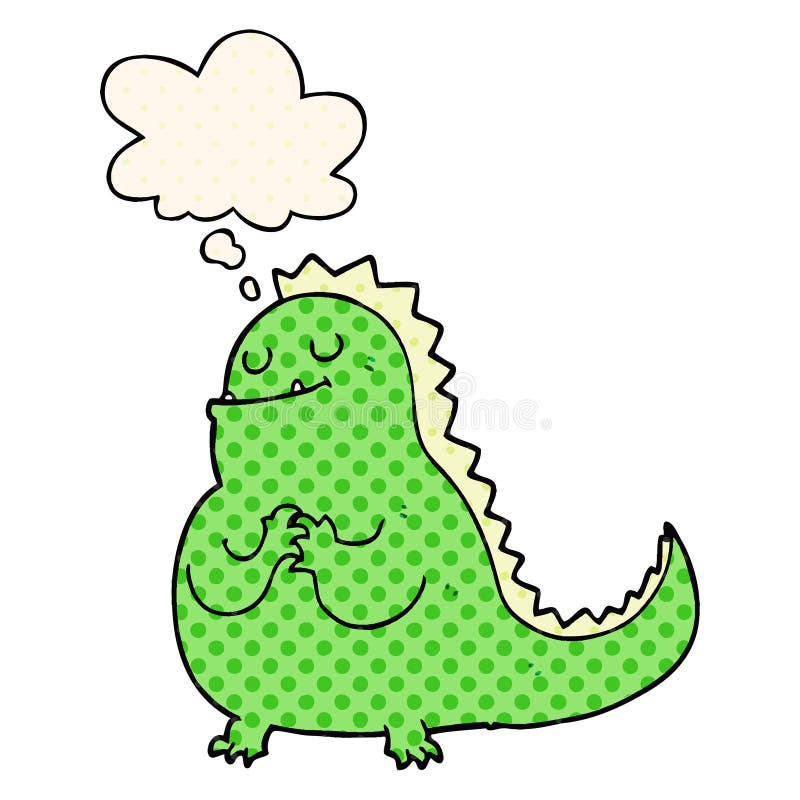 Thinking Dinosaur Stock Illustrations – 222 Thinking Dinosaur Stock ...
