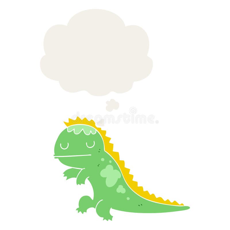 Thinking Dinosaur Stock Illustrations – 222 Thinking Dinosaur Stock ...