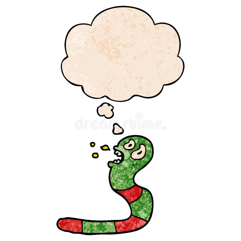 Cartoon Scared Worm Stock Illustrations – 120 Cartoon Scared Worm Stock ...