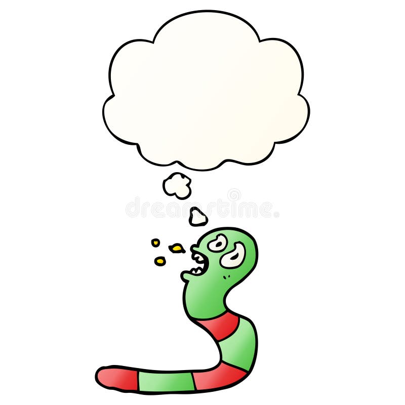 Worm Thinking Stock Illustrations – 134 Worm Thinking Stock ...