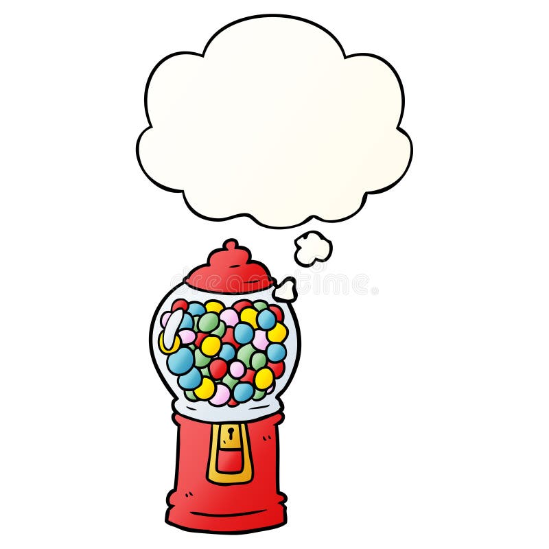 Cartoon Gumball Machine Stock Illustrations – 501 Cartoon Gumball ...