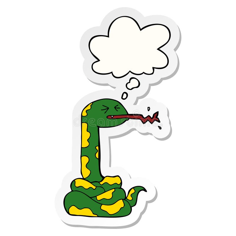 Snake Thinking Stock Illustrations – 356 Snake Thinking Stock ...