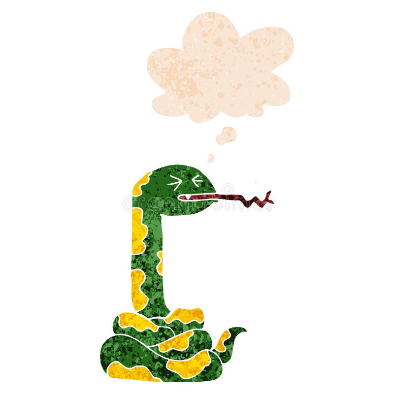 Snake Thinking Stock Illustrations – 356 Snake Thinking Stock ...