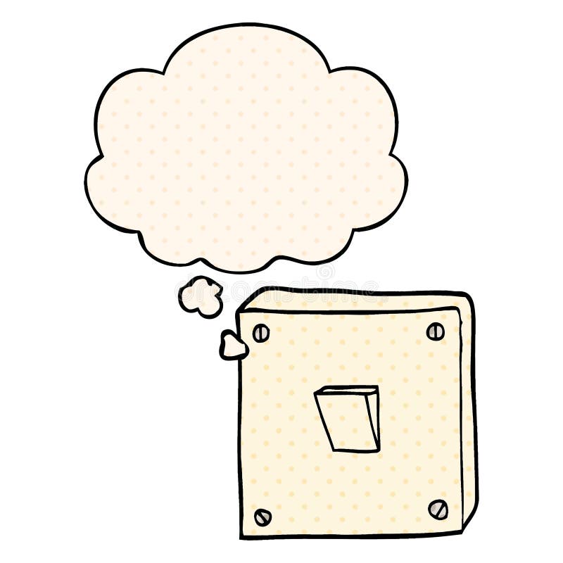 Comic Cartoon Light Switch Stock Illustrations – 53 Comic Cartoon Light ...