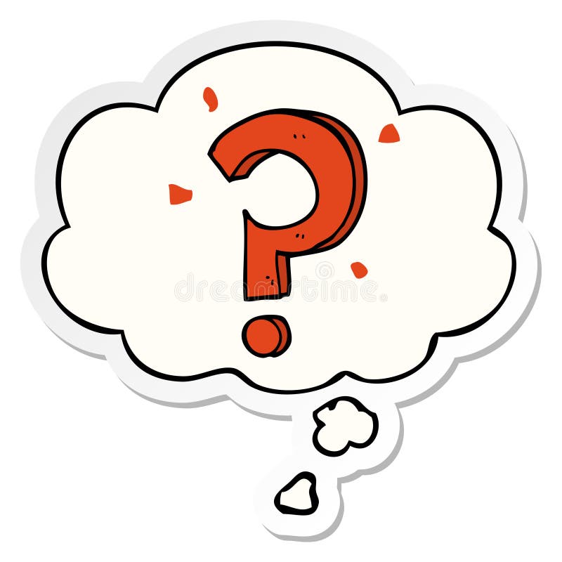 Question Mark Thought Balloon Stock Illustrations – 327 Question Mark ...