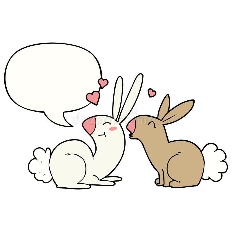 Talking Rabbits Stock Illustrations – 25 Talking Rabbits Stock ...