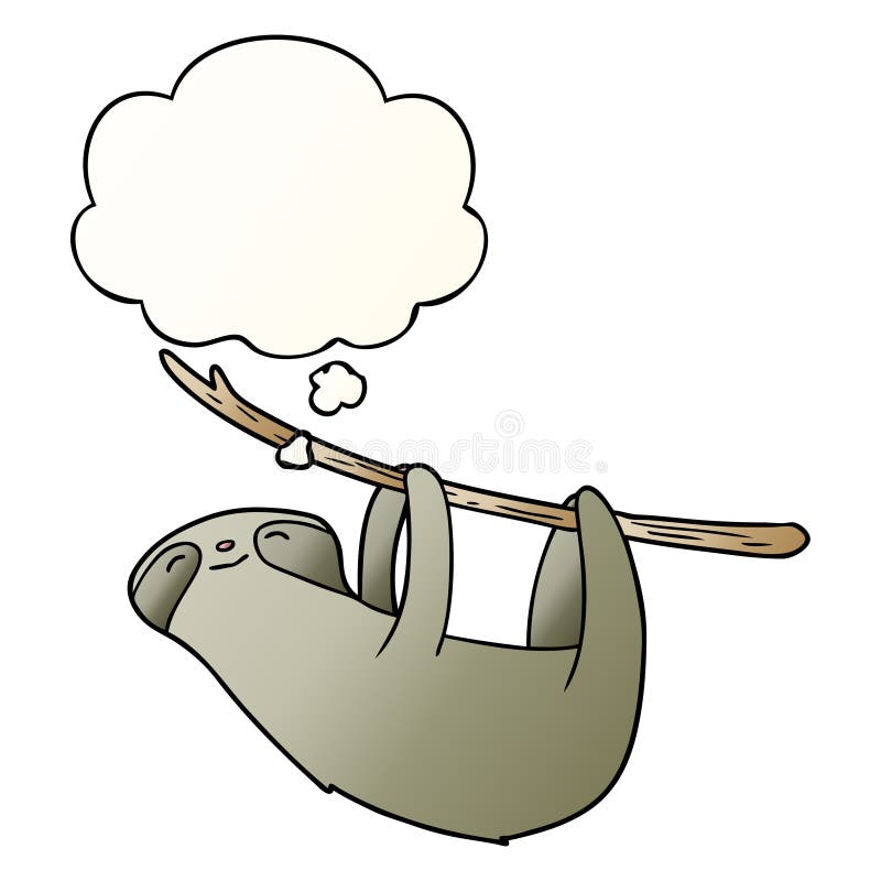 Sloth Thinking Stock Illustrations – 41 Sloth Thinking Stock ...