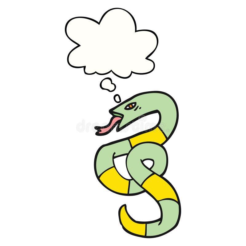 Snake Thinking Stock Illustrations – 356 Snake Thinking Stock ...