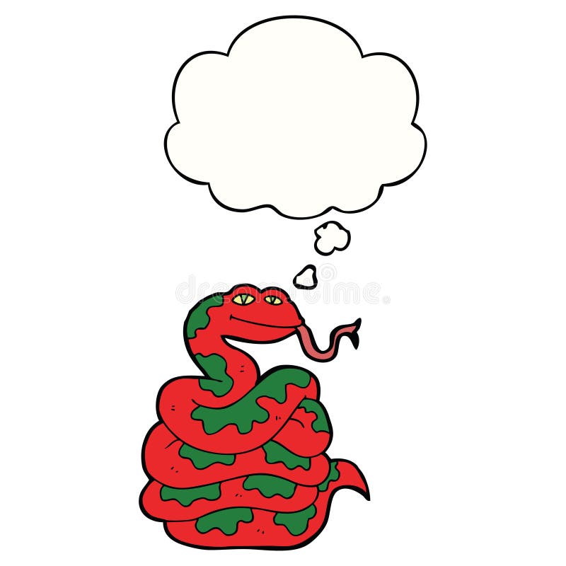 Snake Thinking Stock Illustrations – 356 Snake Thinking Stock ...