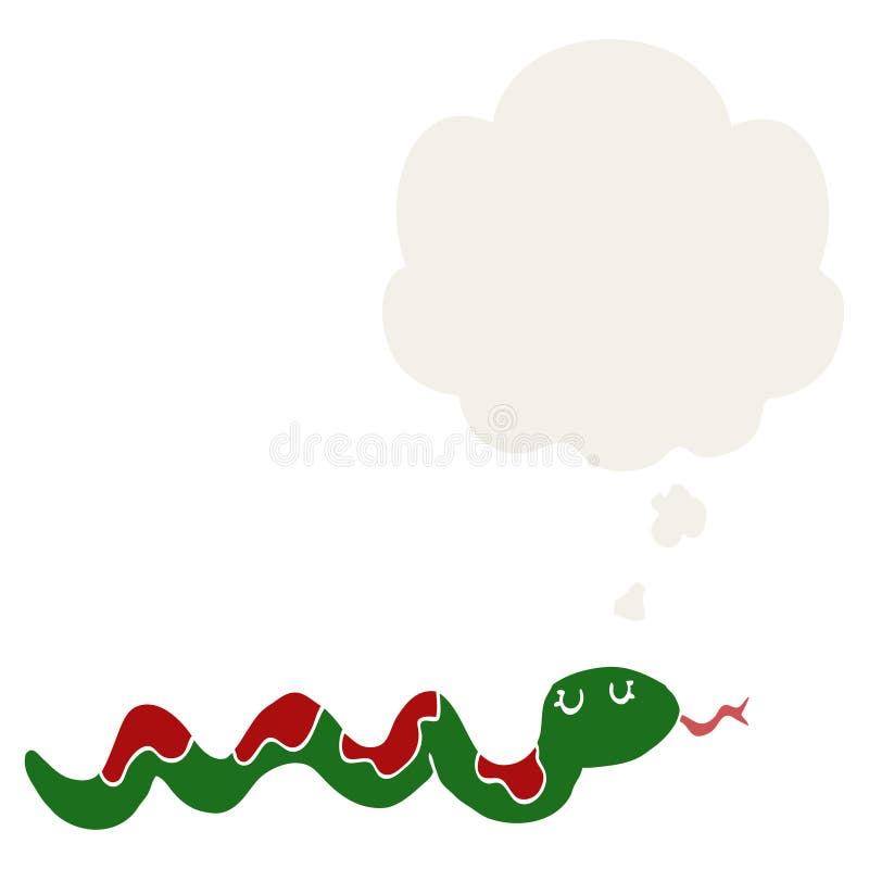 Snake Thinking Stock Illustrations – 356 Snake Thinking Stock ...