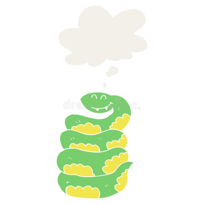 Snake Thinking Stock Illustrations – 356 Snake Thinking Stock ...
