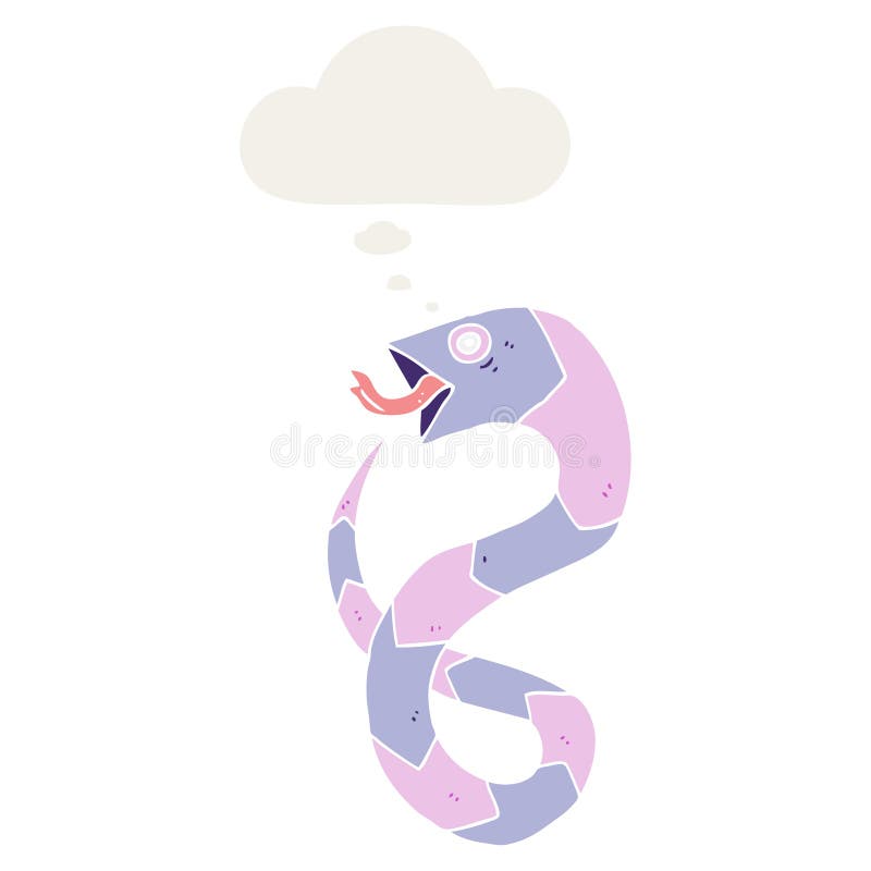 Snake Thinking Stock Illustrations – 356 Snake Thinking Stock ...