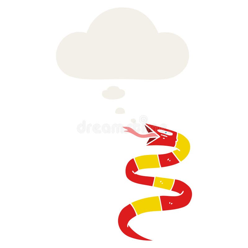 Snake Thinking Stock Illustrations – 356 Snake Thinking Stock ...