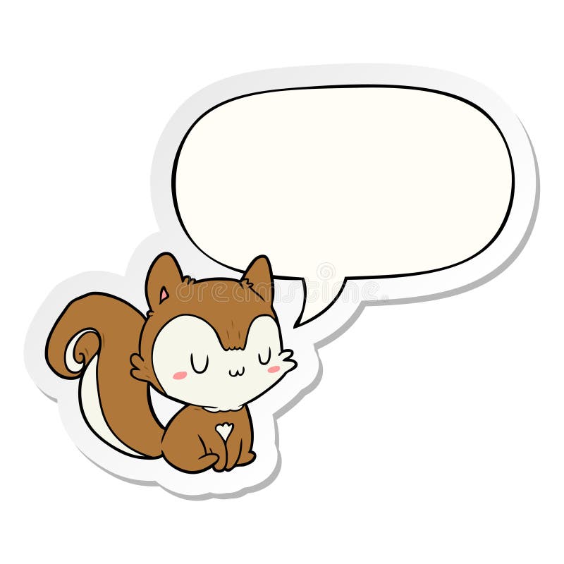 Cartoon Squirrel Talking Stock Illustrations – 133 Cartoon Squirrel ...