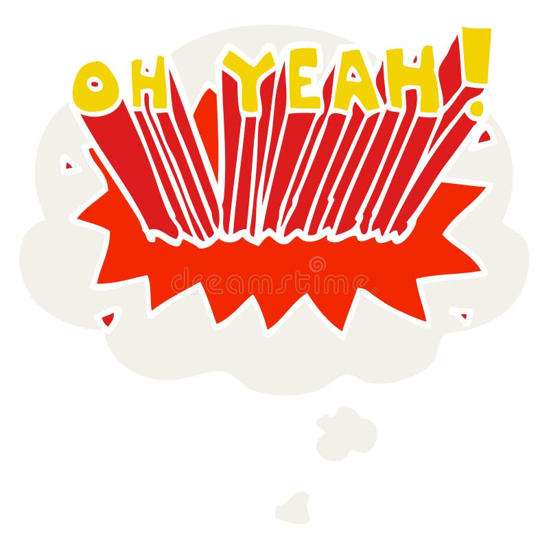 Retro Cartoon Oh Yeah Shout Stock Illustrations – 18 Retro Cartoon Oh ...