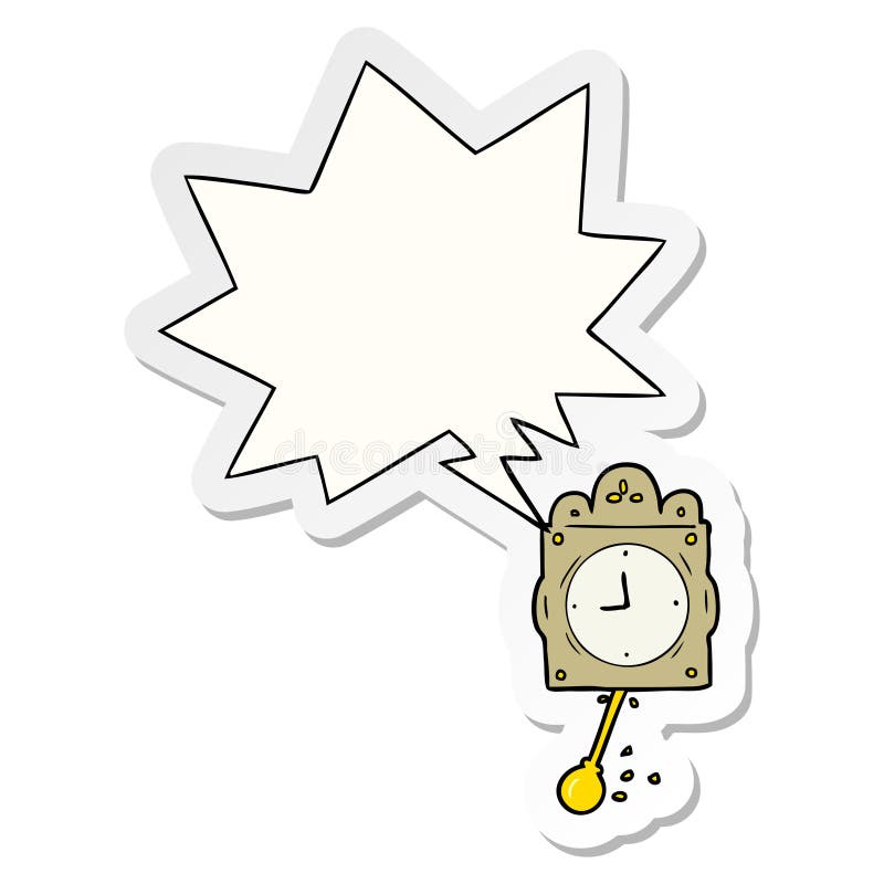 Ticking Clock Clipart Cute