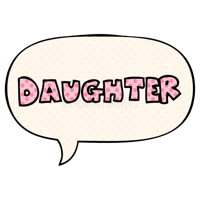 Daughter Word Stock Illustrations – 2,273 Daughter Word Stock ...