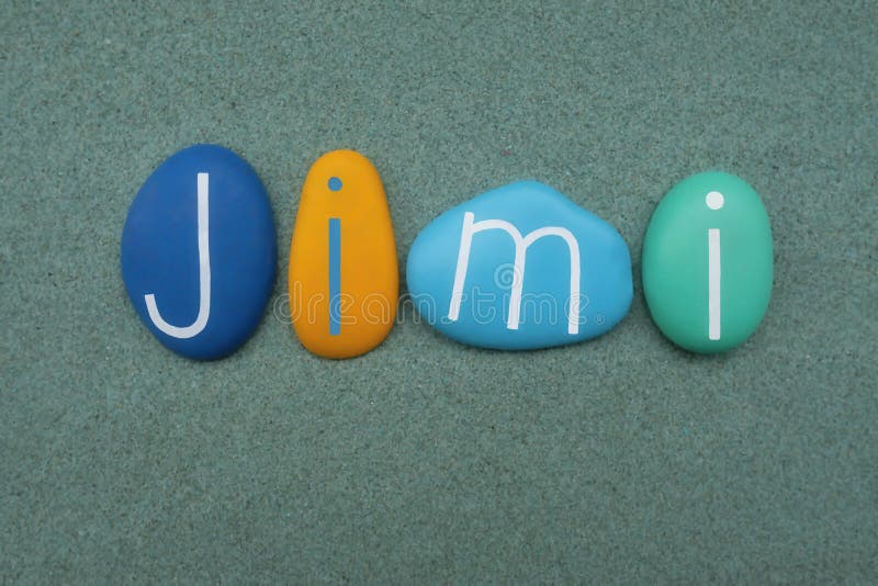 Jimi stock vector. Illustration of illustrated, playing - 1236127