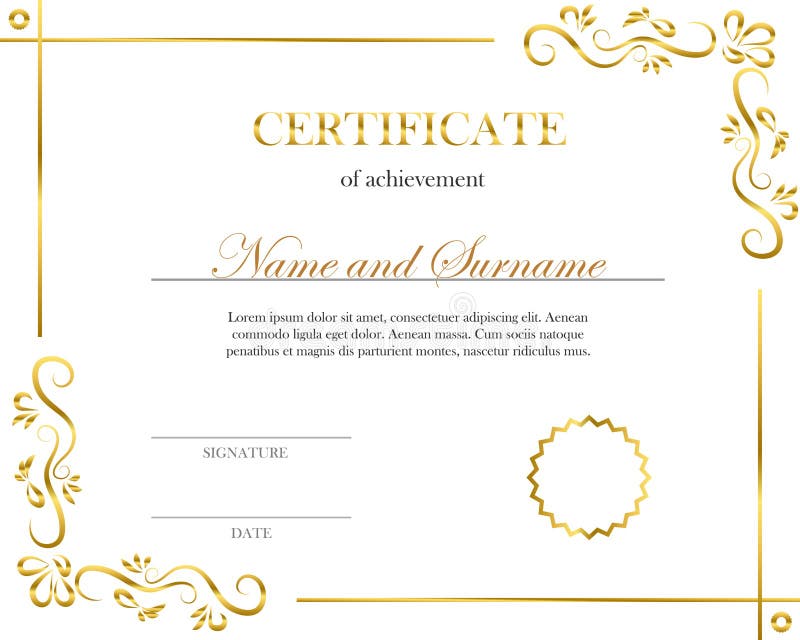 Creative Certificate, Diploma. Frame for Diploma, Certificate ... Creative Certificate, Diploma. Frame for Diploma, Certificate ...