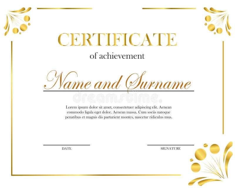 Creative Certificate, Diploma. Frame for Diploma, Certificate ... Creative Certificate, Diploma. Frame for Diploma, Certificate ...
