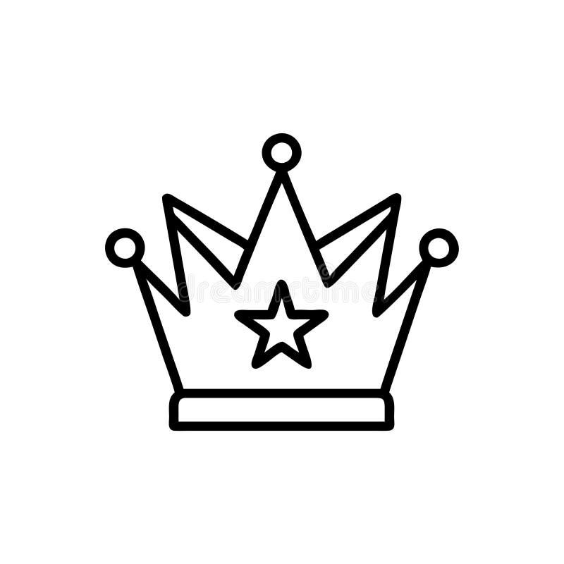 Creative Champion S Crown Icon for Events Stock Vector - Illustration ...
