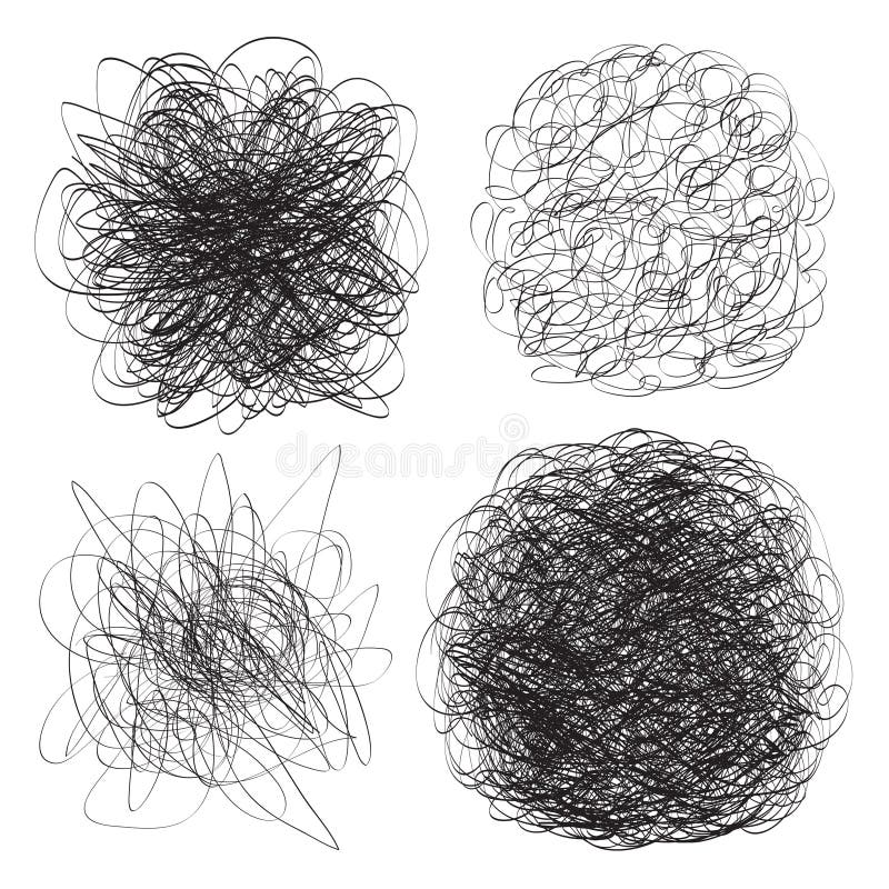 Tangled Textures Stock Illustrations – 446 Tangled Textures Stock ...