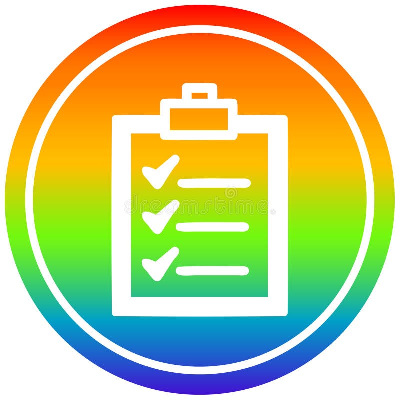 Rainbow Tick Stock Illustrations – 338 Rainbow Tick Stock Illustrations ...