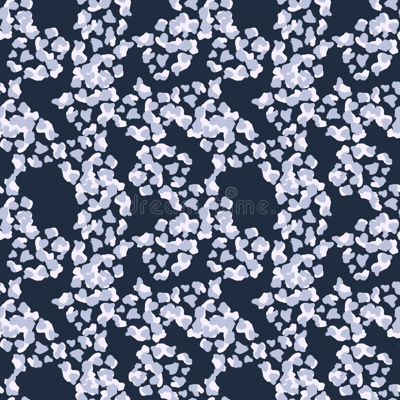 Camo Leopard Skin Seamless Pattern Stock Vector - Illustration of ...