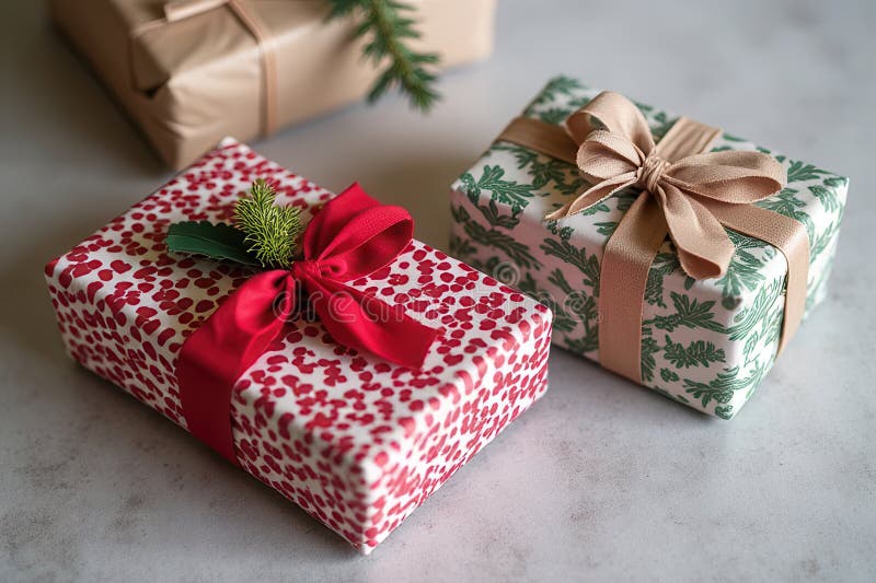 Innovative Holiday Present Packaging Ideas Stock Illustration ...