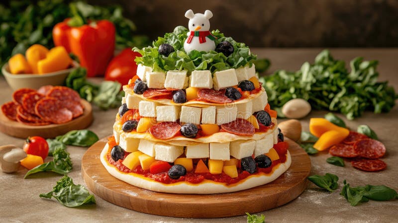 Layered Pizzas Stock Photos - Free & Royalty-Free Stock Photos from ...