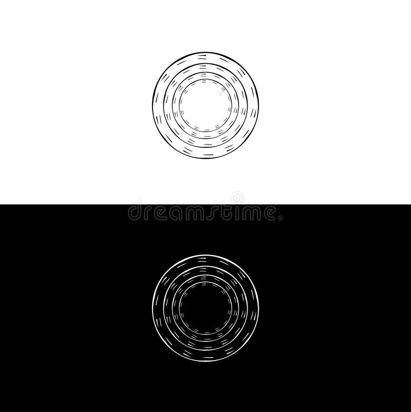Creative Circle Ring Logo Design with Unique Concept Premium Stock ...