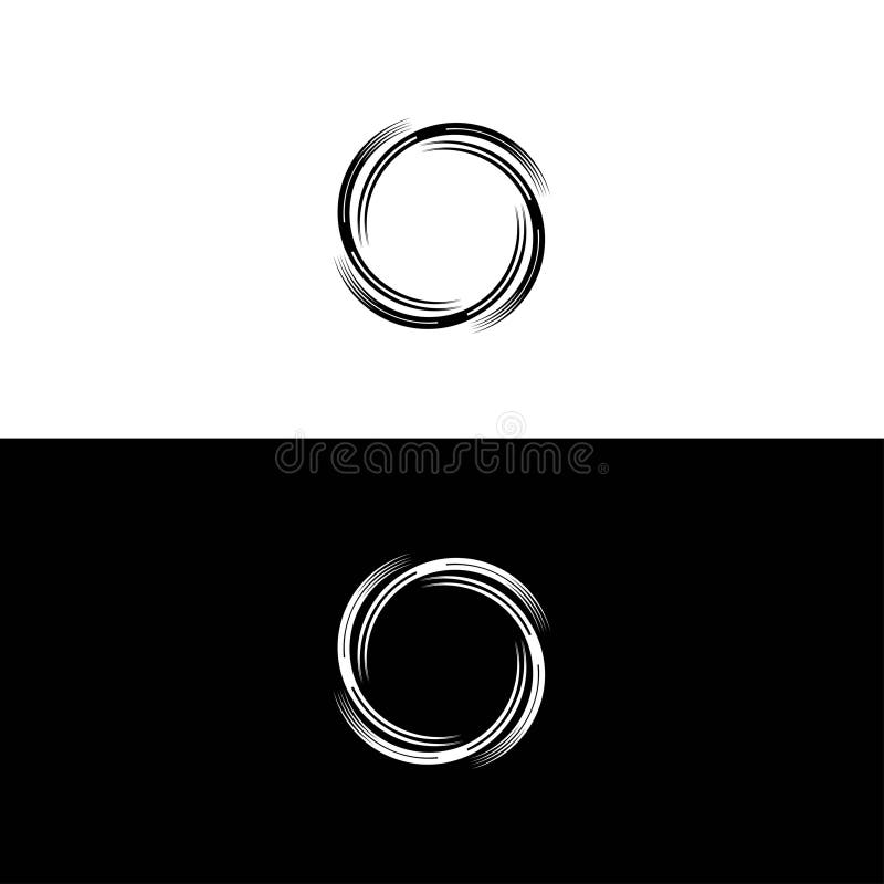 Creative Circle Ring Logo Design with Unique Concept Premium Stock ...