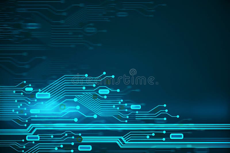 Creative Circuit Backdrop - Innovative Technology Background Stock ...