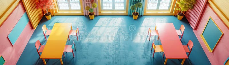 Classroom Top View Stock Illustrations – 1,603 Classroom Top View Stock ...