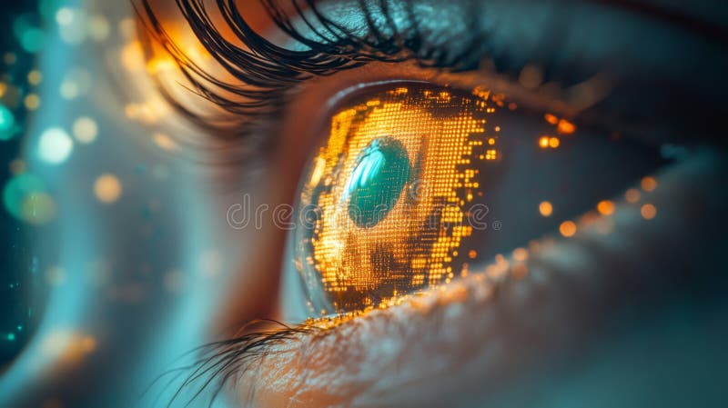 Innovative Memory Technology Concept with Eye and Digital Elements ...