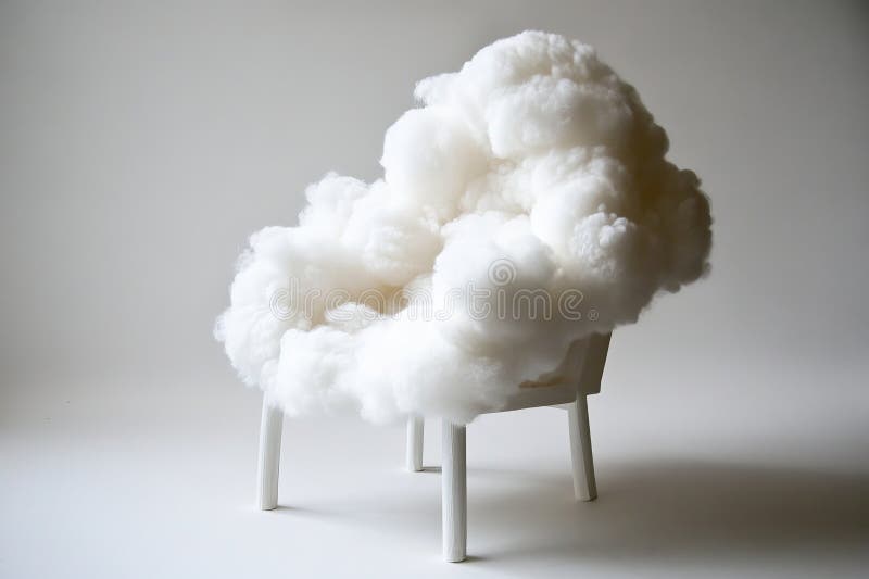 Creative Cloud-Covered Chair Design: Modern Art and Comfort Fusion ...
