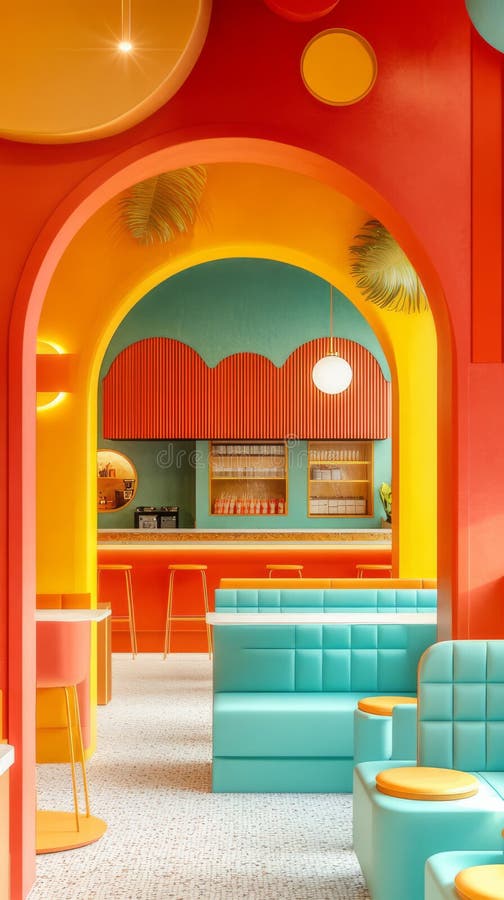 Creative Co-working Space stock illustration. Illustration of ...