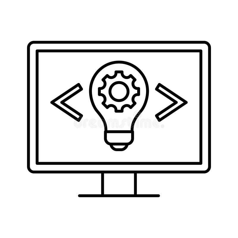 Creative QR Code Sign Round Icon. Scan Code Symbol. Circle Corners ...