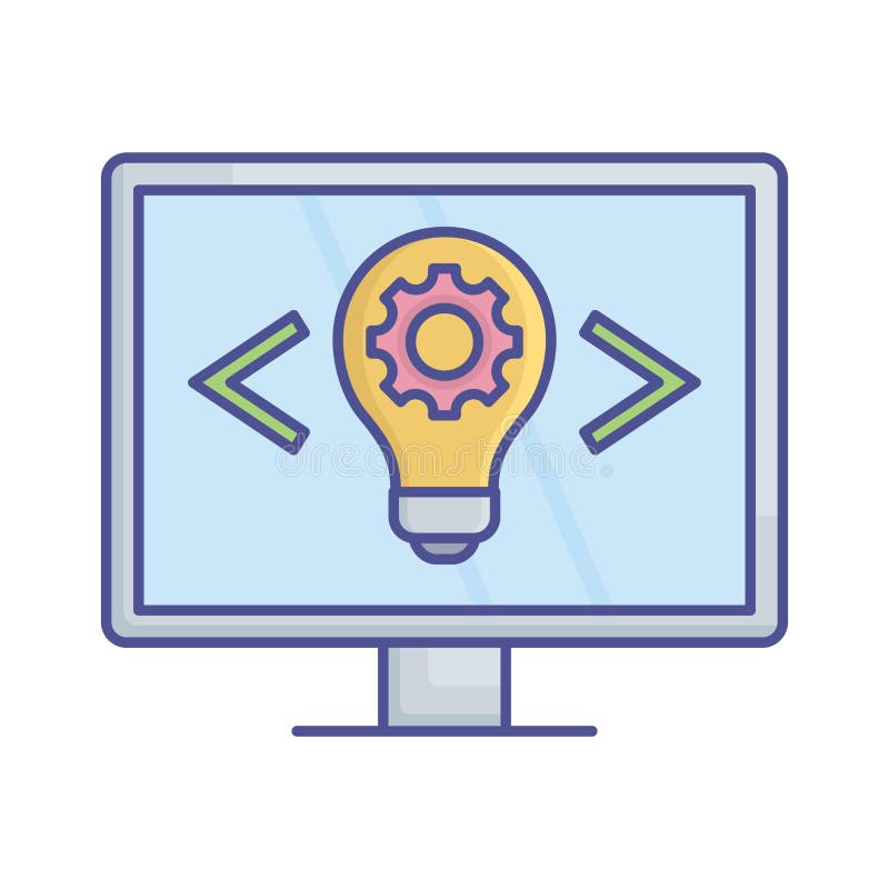 Creative QR Code Sign Round Icon. Scan Code Symbol. Circle Corners ...