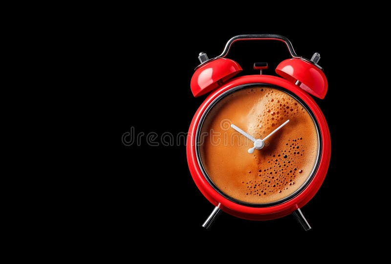 Creative Coffee Clock: Time for a Fresh Start with a Unique Blend of ...