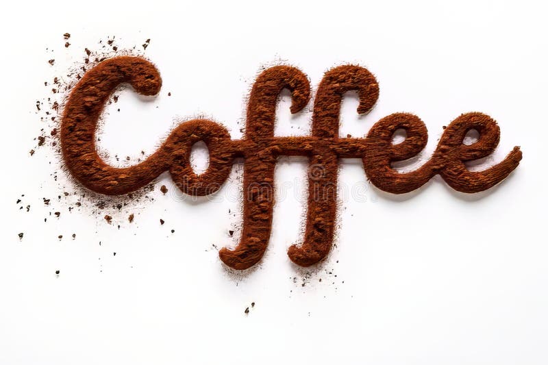 A Creative Coffee Grounds Design a Stunning Display of Roasted Bean Art ...