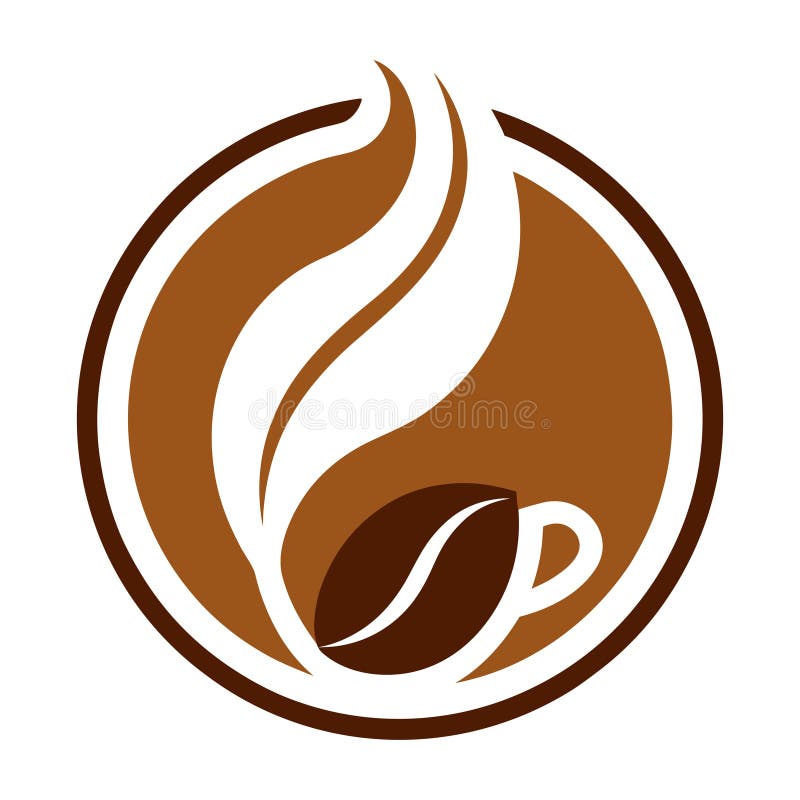 Creative Coffee Logo Vector Art Illustration Stock Illustration ...